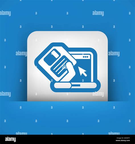 Saving Data Icon Stock Vector Image Art Alamy