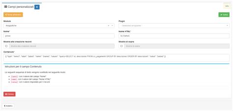 Documentazione Campi Personalizzati Issue Devcode It Openstamanager GitHub