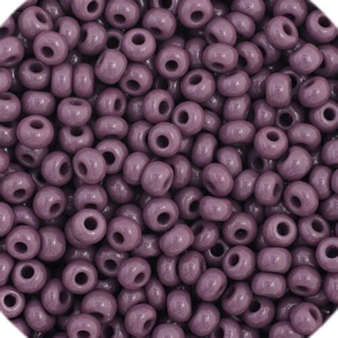 G Preciosa Czech Rocaille Glass Seed Beads Brown TR Etsy
