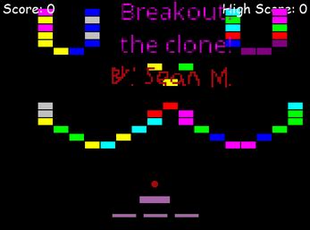 Breakout The Clone By Slimpop