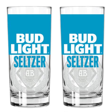 Bud Light Seltzer Draught 1575oz Glass The Beer Gear Store