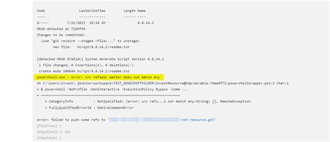 Git Error Src Refspec Master Does Not Match Any Naiwaendebuggingsoft