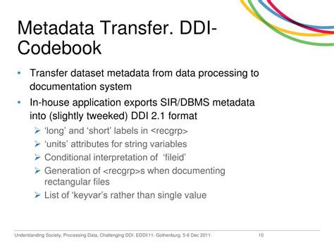 Ppt Understanding Society Processing Data Challenging Ddi
