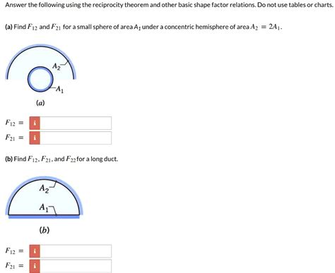 Solved Answer The Following Using The Reciprocity Theorem And Other
