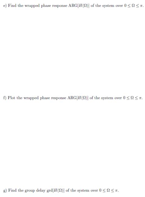 Solved Question Points Consider A Discrete Time LTI Chegg