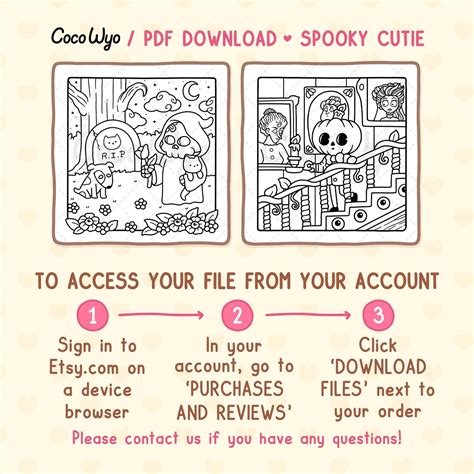 Spooky Cutie Coloring Pages Coco Wyo