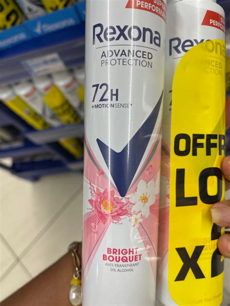 Rexona Déodorant Femme Spray Anti Transpirant 72h Bright Bouquet