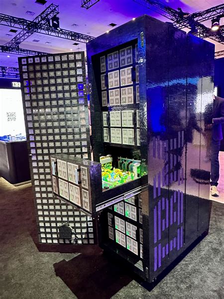 All About The Life Size Ibm Z16 Lego® Brick Model