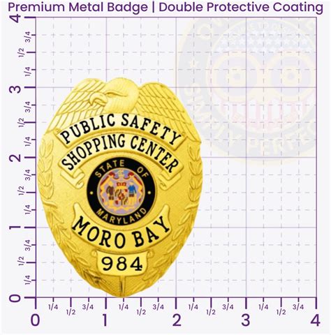 Public Safety Badge 2 C14psb Custom Badge Owl Badges