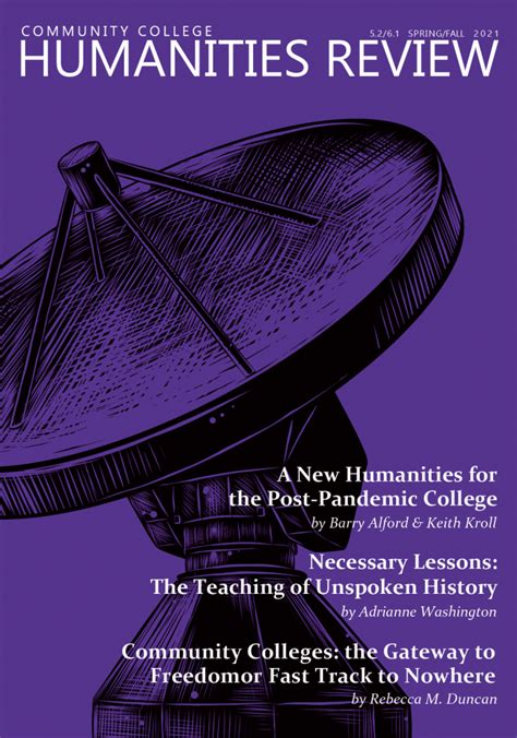Read The Cchr Journal Special Issue Community College Humanities