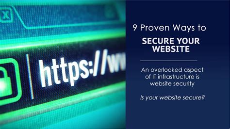 9 Proven Ways To Secure Your Website Ontech Systems