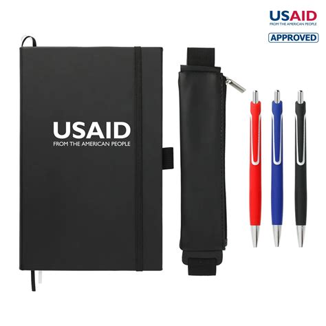 Usaid English 55 X 85 Function Bulleting Notebook Bundle Set