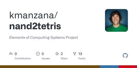 Github Kmanzana Nand Tetris Elements Of Computing Systems Project