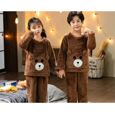 Pijamas De Franela Para Niños Pikachu Jerry Grueso Dibujos Animados