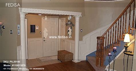 Concrete Porch Pillars Pillar Cladding Designs House Portico Pillar Design