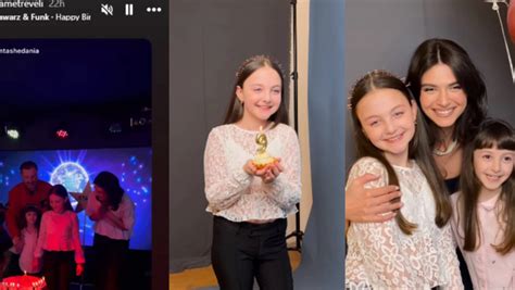 ვასო ფხაკაძისა და ლიკუნა მეტრეველის შვილი იუბილარია როგორ აღნიშნეს ნინას დაბადების დღე