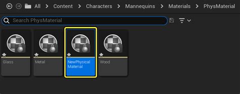Physical Materials User Guide For Unreal Engine Unreal Engine 54 Dokumentation Epic