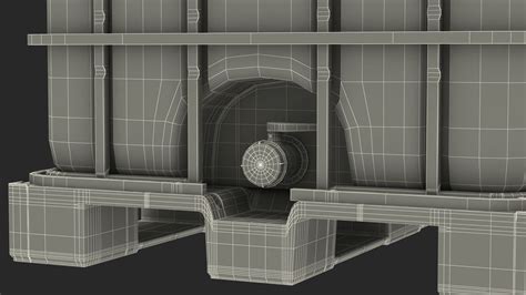 Ibc Container 1000 Litres Uv Resistant 3d Model 39 Obj Lxo Ma Max Fbx C4d Blend 3ds