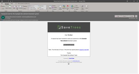 How Do I Reset My Password Savetrees Online Timesheets