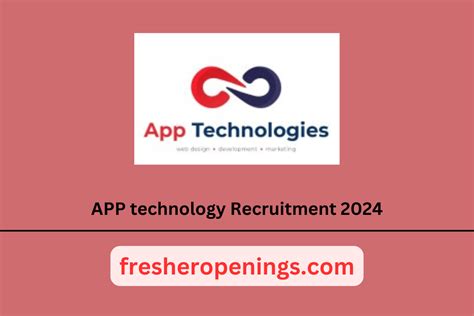 App Technology Recruitment 2024 Hiring Freshers Salary Up To 8 4 Lpa