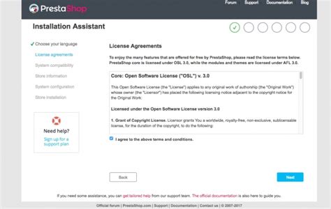 راهنمای کامل نصب نرم افزار Prestashop مقالات آموزشی فناوران شبکه سینداد