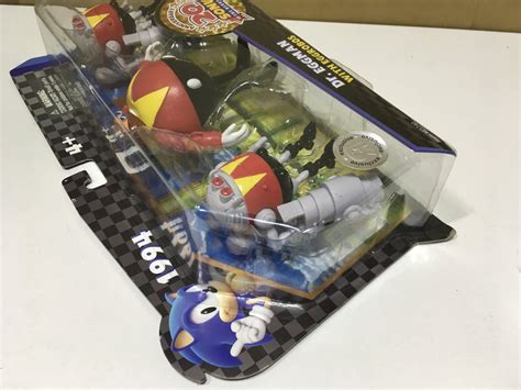 Sonic The Hedgehog Dr Eggman With Eggrobos Action Figures Toys Jazwares