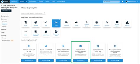 Deploy An Azure Resource Manager Template Octopus Deploy