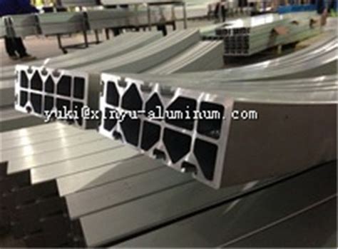 Bending Aluminum Square Tube Aluminium Industrial Profile Bending