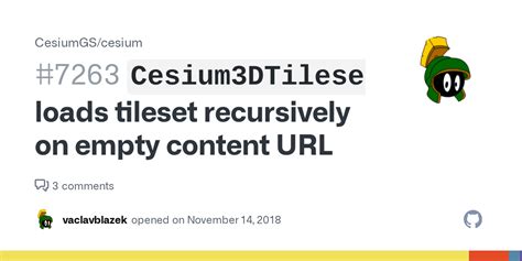 `cesium3dtileset` Loads Tileset Recursively On Empty Content Url