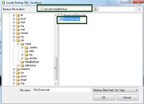 Migrate An Sql Database From Windows To Linux Using Backup And Restore And Smb Protocol