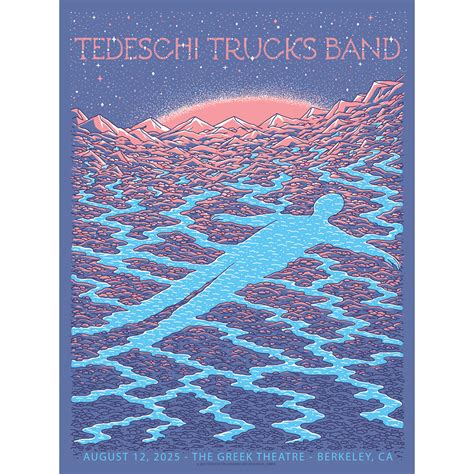 Greek Berkeley Poster Tedeschi Trucks Band Mt