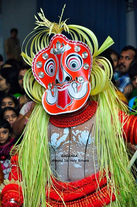 Gulikan Traditional Face Art And Rituals In Kerala