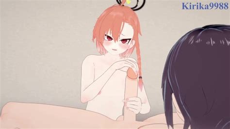 Mikamo Neru And I Have Intense Sex In The Bedroom Blue Archive Hentai Xxx Mobile Porno