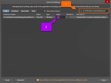 Kb Enable Mirroring Gerber Layers Knowledge Base Technical Documentation