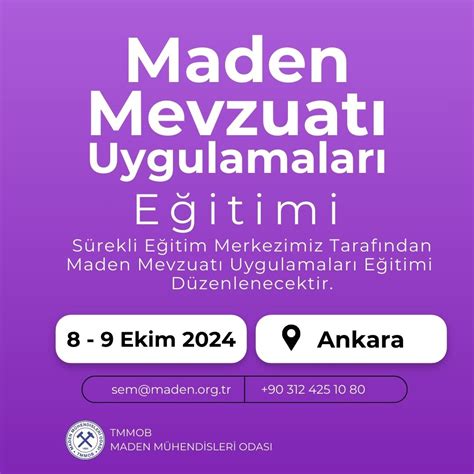 HoŞ Geldİnİz Tmmob Maden MÜhendİslerİ Odasi