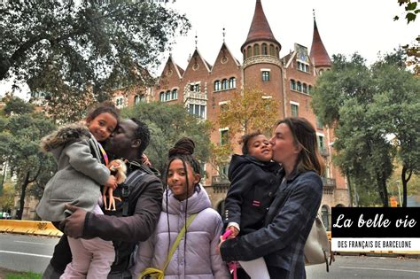 Leur belle vie de famille française à Barcelone