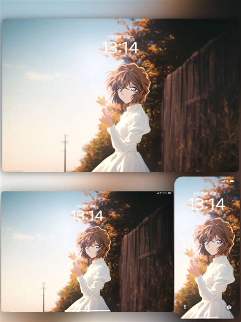 灰原哀电脑壁纸高清全屏 抖音