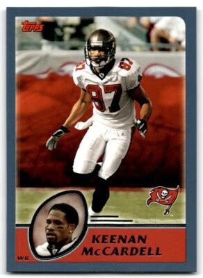 2003 Topps Keenan Mccardell Tampa Bay Buccaneers 205 Ebay