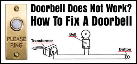 Doorbell Does Not Work How To Fix A Doorbell