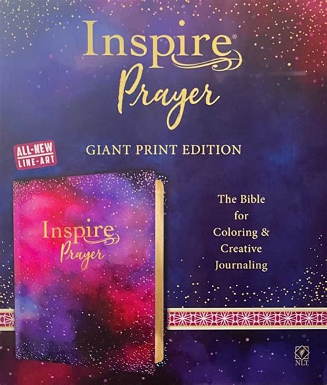 Inspire Prayer Bible Giant Print Nlt Posey And Jetts