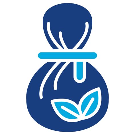 Herbal Massage Generic Blue Icon