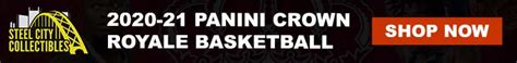 Panini Crown Royale Basketball Checklist Box Info Team Sets