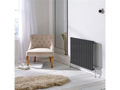 Kartell Aspen Horizontal Double Panel Radiator Anthracite