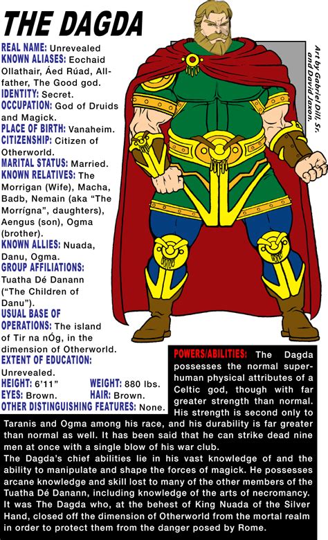 Celtic Gods G Man Comics