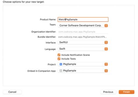 Sharing Swift Package With Watchos Extension Corner Software