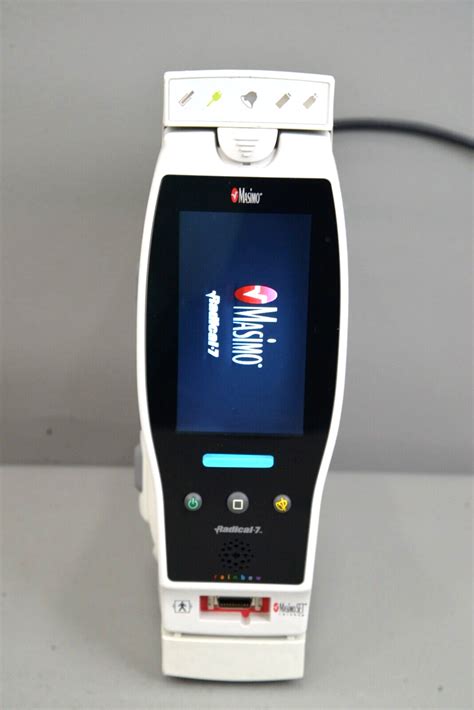 Masimo Radical 7 Touch Screen Signal And Rds 3 Charger Docking Station No