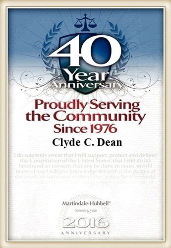 Awards Dean Law Firm Llc Orangeburg South Carolina