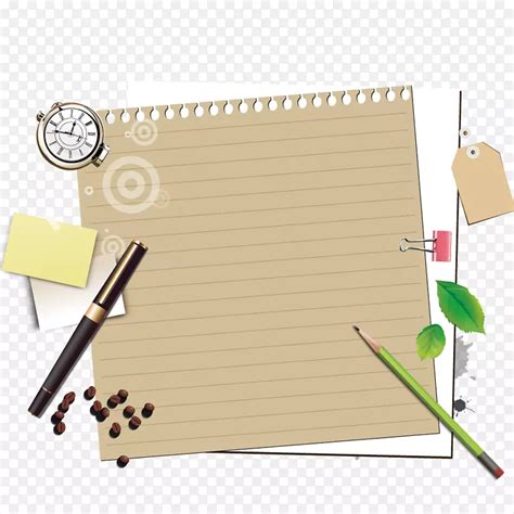 矢量日记纸张png图片素材下载图片编号7389797 Png素材网