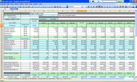 Excel Accounting Templates For Small Businesses 10 Examples Of