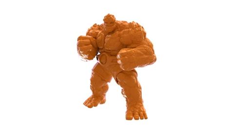 Modelo 3d Arte De Fan De Thing Marvel Rivals Turbosquid 2412737